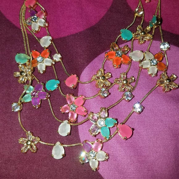 kate spade | Jewelry | 3 Rare Beautiful Kate Spade Statement Necklaces ...